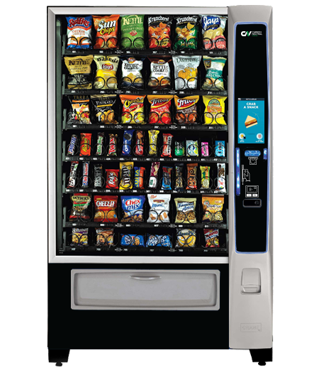 Merchant Media 2 - Snacks Vending Machine - Carbon Neutral Vending