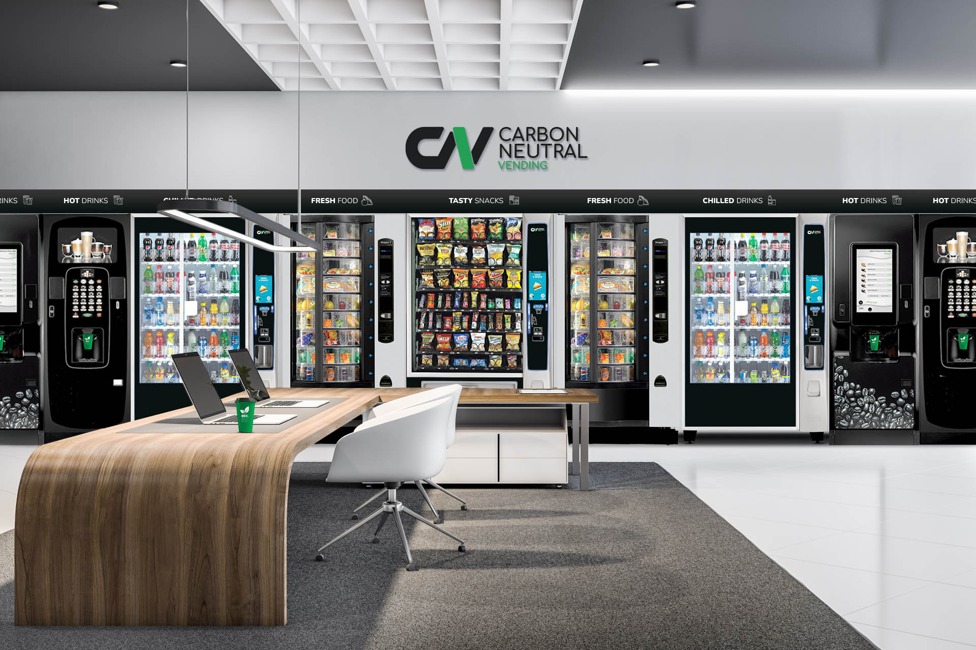 Carbon Neutral Vending - Conveniently delivering greener vending solutions